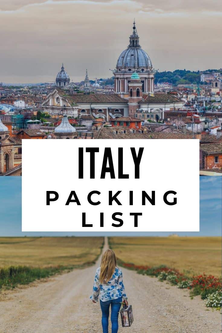 What to Pack for Italy? Italy Packing List -> Lazy Travel Blog